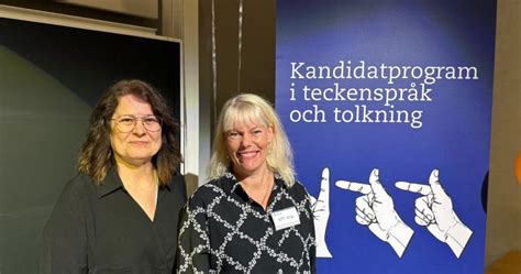 Jubileumsfirande På Stockholms Universitet Dövas Tidning