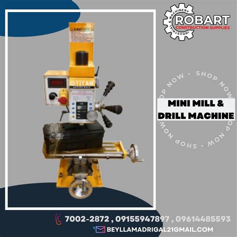 Mini Mill And Drill Machine Commercial And Industrial Construction Tools