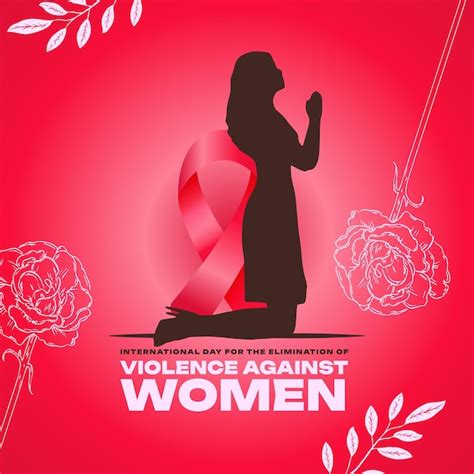 Premium Vector International Day For The Elimination Of Violence