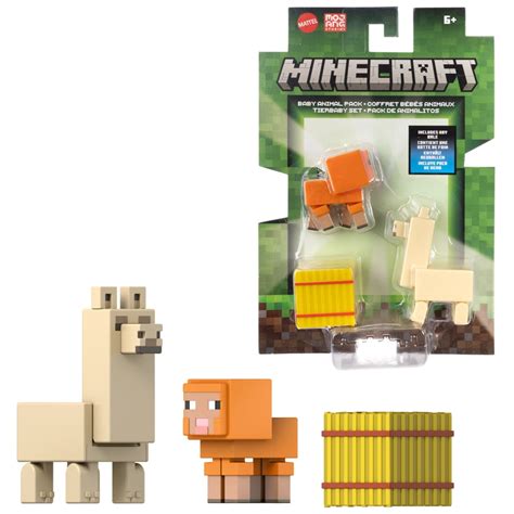 A Minecraft Movie Action Figure Animal Pack Action Figures Bandm