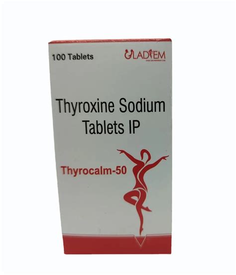 Thyrocalm 50mcg Thyroxine Sodium Tablets At ₹ 130bottle In Mumbai Id