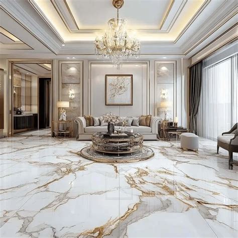 24 Exquisite Marble Floor Designs That Add Glamour To Your Home