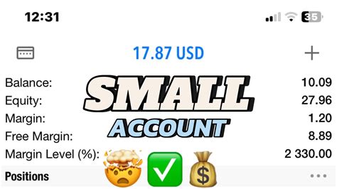 Small Account Doubletrendline Strategy Youtube