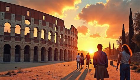 Tranquil Colosseum Scene Pictures Freepik
