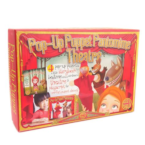 Popup Puppet Pantomime Theatre Instructions House Of Marbles