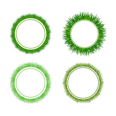 Circular Grass Patch Vectors And Illustrations For Free Download Freepik