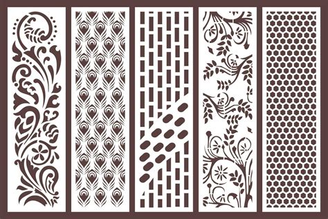 Mdf Board Cnc Router Mdf Laser Jali Cutting Design Vector Jali For