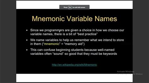 7 Lec23 Python Variable حاسبات اعدادي هندسة اسكندرية Youtube