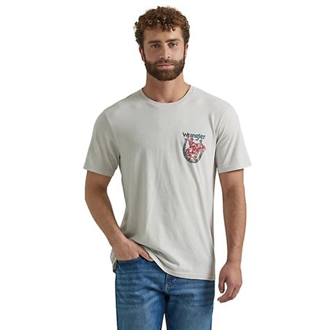 Wrangler Mens Back Graphic Rodeo Rider T Shirt At Tractor Supply Co