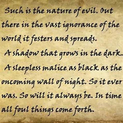 The Nature Of Evil
