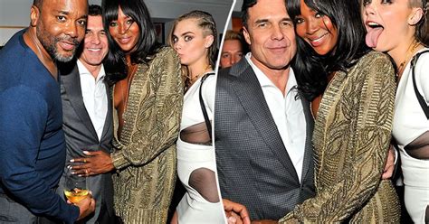 Cara Delevingne Photobombs Naomi Campbell As Stars Turn Out For Pre