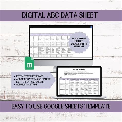 Abc Data Sheet Aba Data Sheet Special Education Data Sheet Behavior