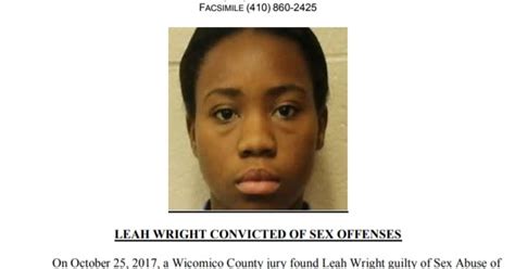 Salisbury News Leah Wright Convicted Of Sex Offenses At Mitchells