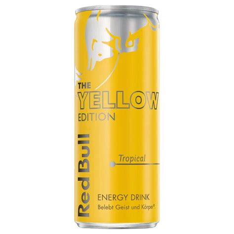 Red Bull Yellow Edition Tropical Energy Drink Jetzt Kaufen