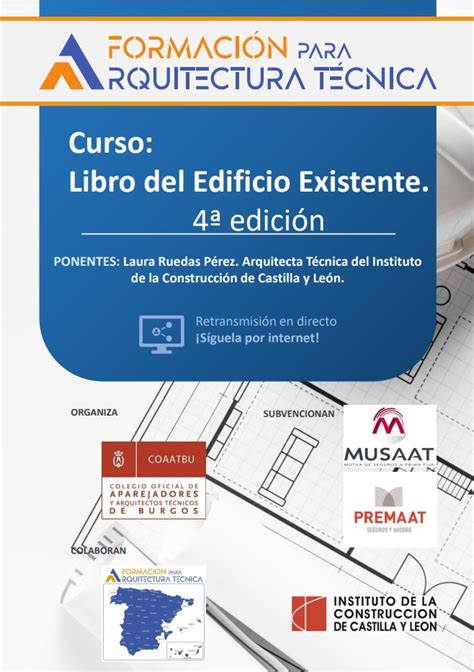 Iv Edición Curso Libro Del Edificio Existente Iccles