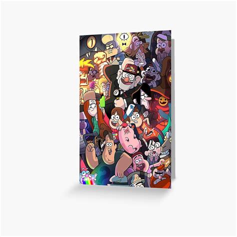 Gravity Falls Greeting Card For Sale By Dippersgirl Redbubble