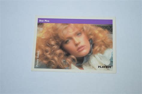 Penny Baker 1992 Playboy Playmate Signed Star Pics Card Autographed