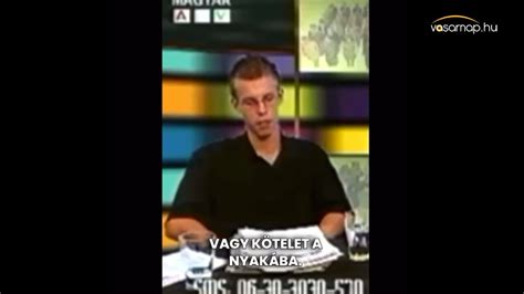 Magyar Péter A Volt Miniszterelnök Nyakába Kötelet Rakott Volna VideÓ