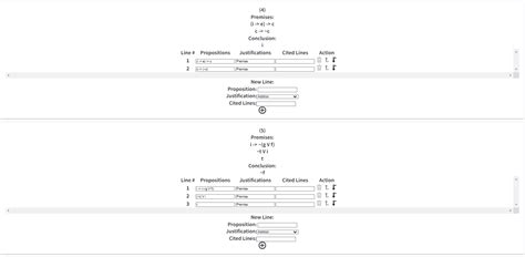 Solved 1 Premises G→ ∼o− G→d Ovg 0 Conclusion 4
