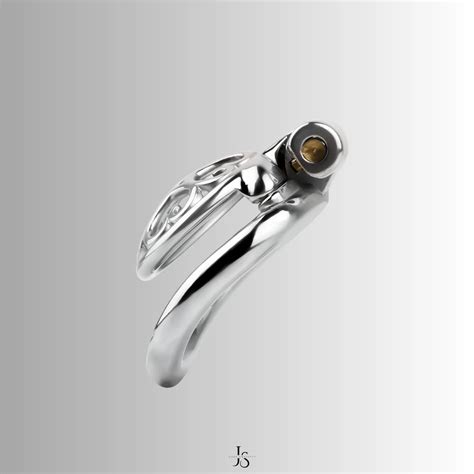 Baroque Pleasure Lock Unique Orgasm Denial Device For Men