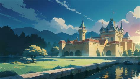 Magnificent Castle Graphic Novel Anime Manga Wallpaper 32492667 Stock