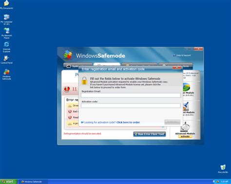 Windows Safe Mode Removal Report
