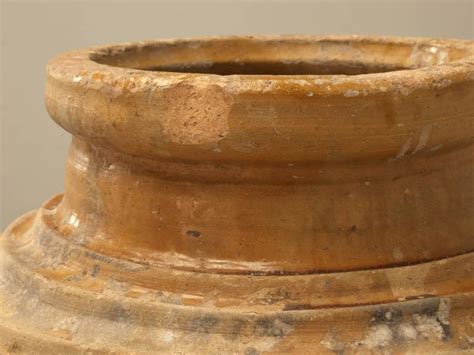 Large Antique European Fluted Terra Cotta Pot At 1stdibs