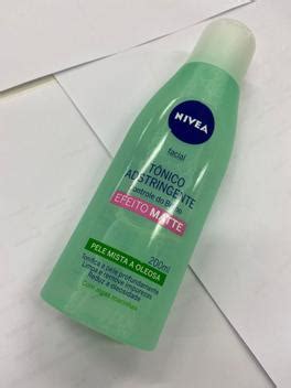 Tônico Adstringente Nívea Efeito Mate Para Pele Mista E Oleosa Nivea