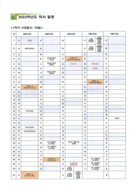 연간 교육 계획