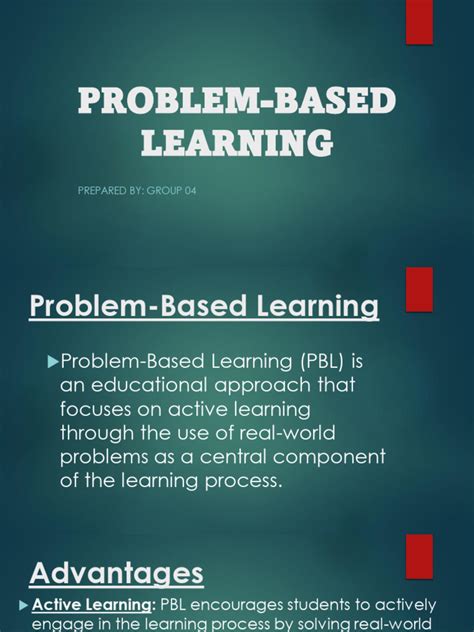 Problem Based Learning Download Free Pdf Cognition Behavior Modification