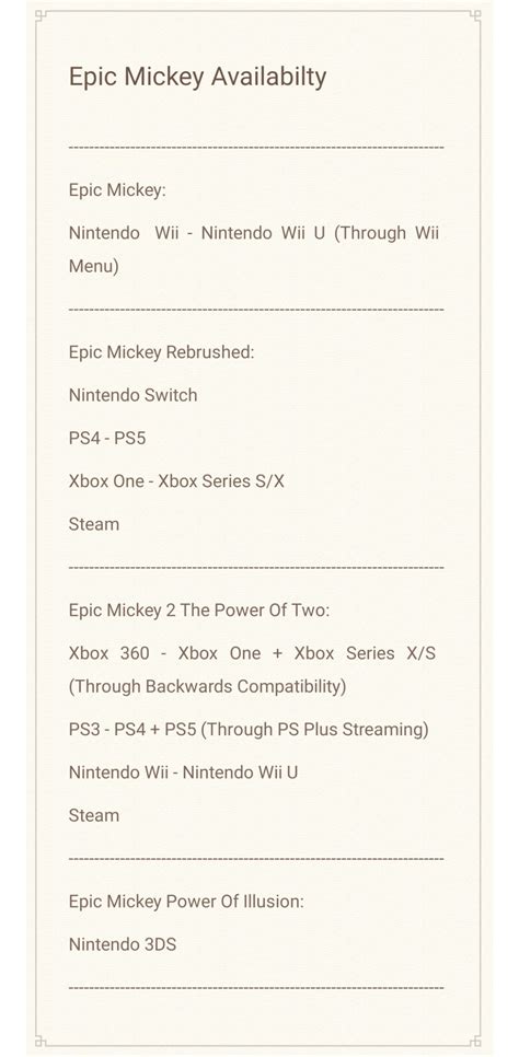 The Epic Mickey Subreddit Archived