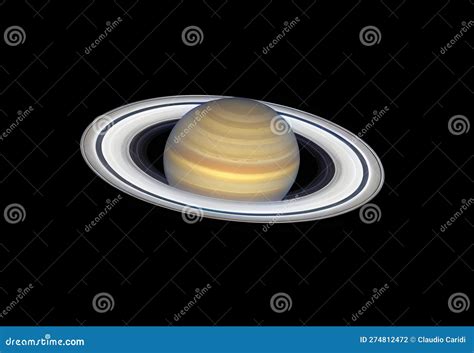 saturn and the rings generative artificial intelligence stock