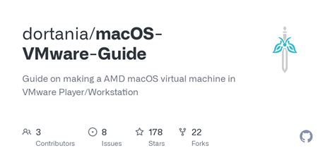 MacOS VMware Guide Installing Vmware Unlocker Md At Master Dortania MacOS VMware Guide GitHub