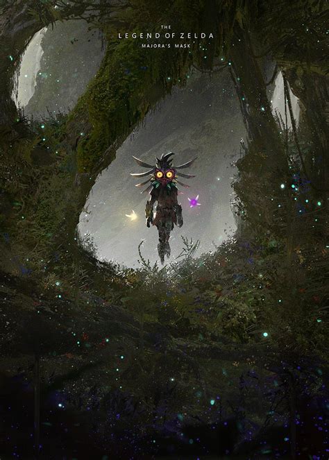 The Legend Of Zelda Majoras Mask Fan Art Is Creepy In All The Right Ways