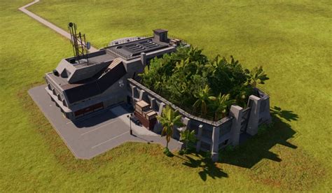 Hammonds Creation Lab Jurassic Park Minecraft Map