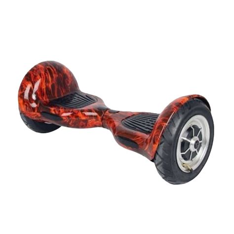 Buy Australia Hoverboard 10 Inch Wheel Electric Hoverboard Scooter Flame Style Mydeal Australia