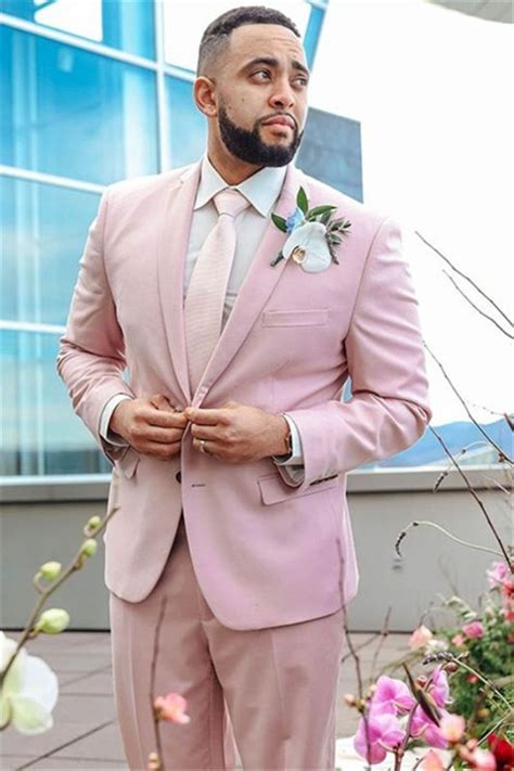 Pink Wedding Tuxedo 60 Photos