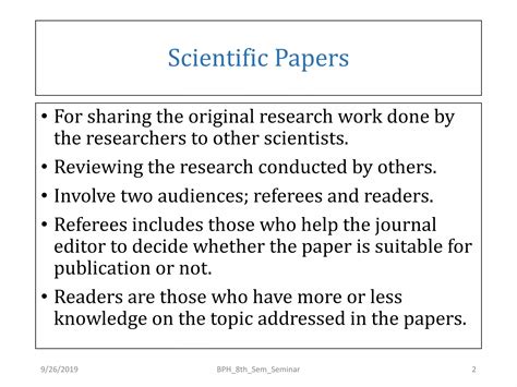 Publishing Scientific Papers Pptx Publishing Industry Industries