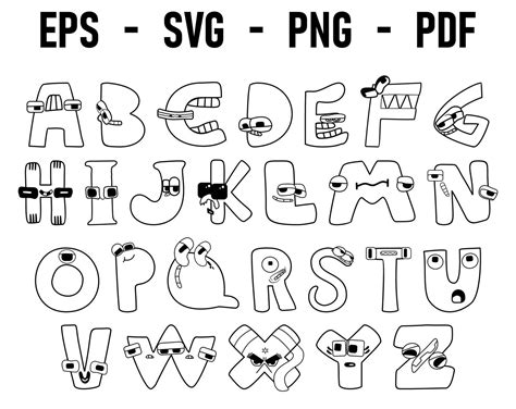 Alphabet Lore Coloring Pages A To Z Artofit