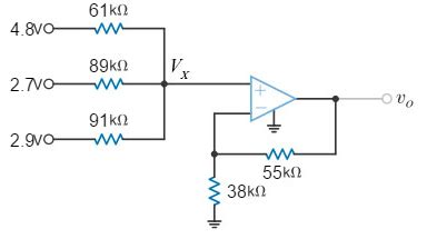 Solved Determine The Output Voltage Vo Of The Noninverting Chegg
