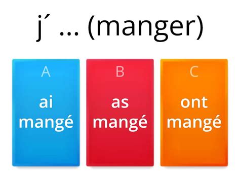 Passe Compose Quiz