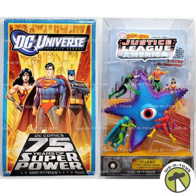 Dc Universe Infinite Heroes 75 Years Of Super Power Figure Set 2010