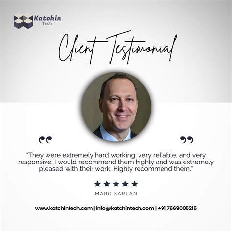 Clientfeedback Happyclient Katchintech Customersatisfaction