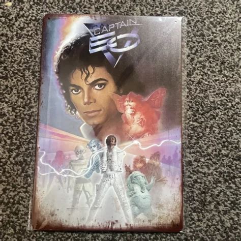 Michael Jackson Captain Eo Tin Sign £799 Picclick Uk
