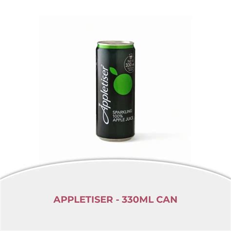 Appletiser Apple Sparkling Drink 330ml Can Refreshing South African