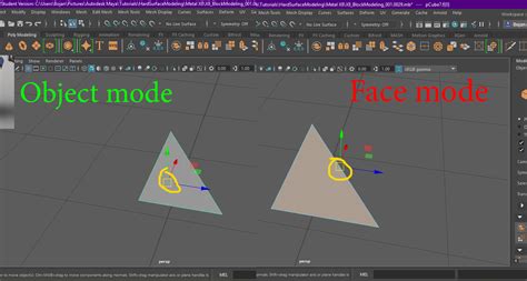 Pivot In Object Mode And Face Mode Is Not On The Same Position