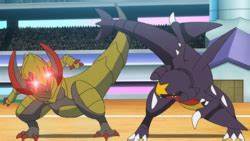 Iriss Haxorus Bulbapedia The Community Driven Pokémon Encyclopedia