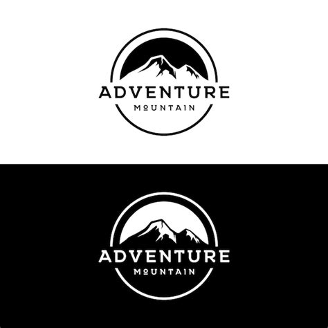 Premium Vector Retro Vintage Adventurer Logo With Arrow Mountain And