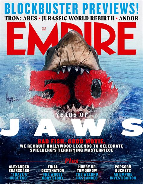 Empires 50 Years Of Jaws Covers Revealed