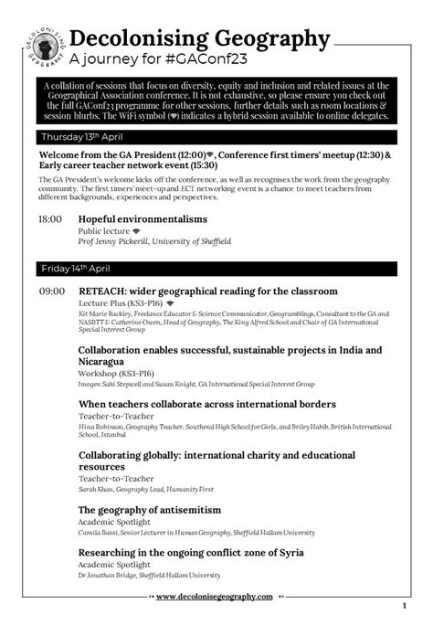 Decolonising Geography A Journey For Gaconf23 Geogramblings